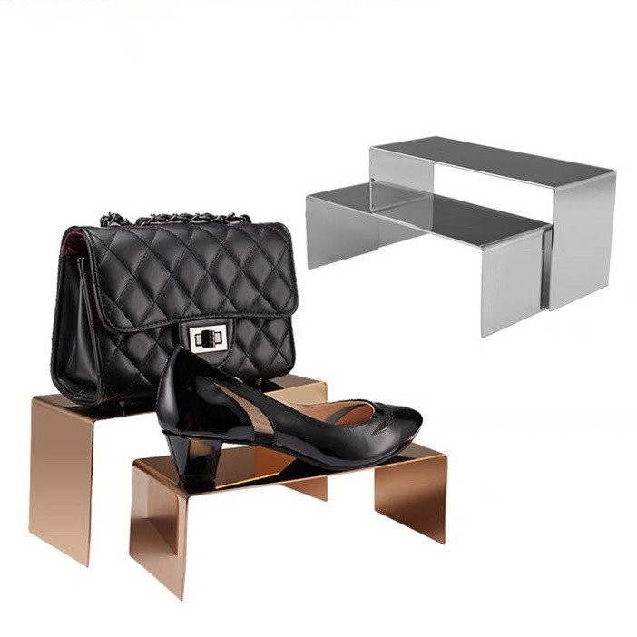 Stainless Steel Display Rack Shoe Rack Bag Display Props Shoe Bracket ...