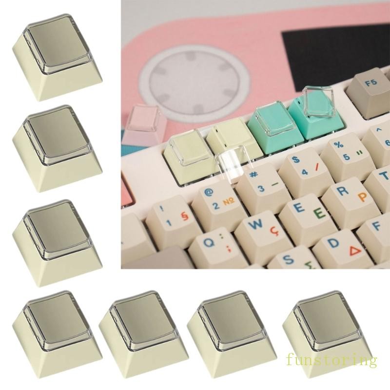 FUN 8Pcs Profile Keycaps Optional Color for Mechanical Keyboards ...