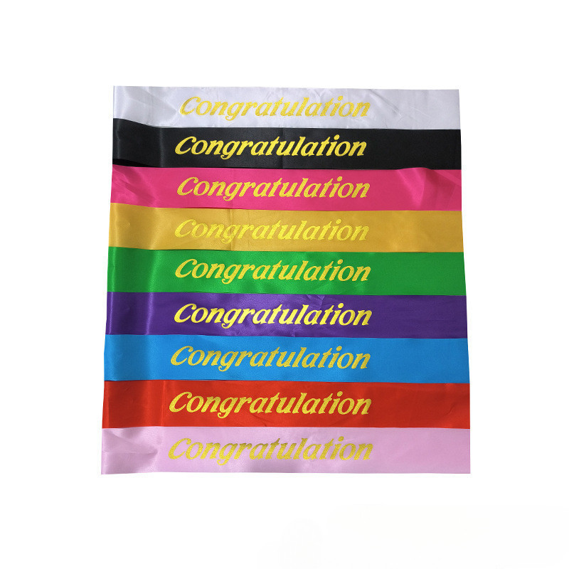 Graduation Sash Student Congratulations Day XP39 | Shopee Malaysia