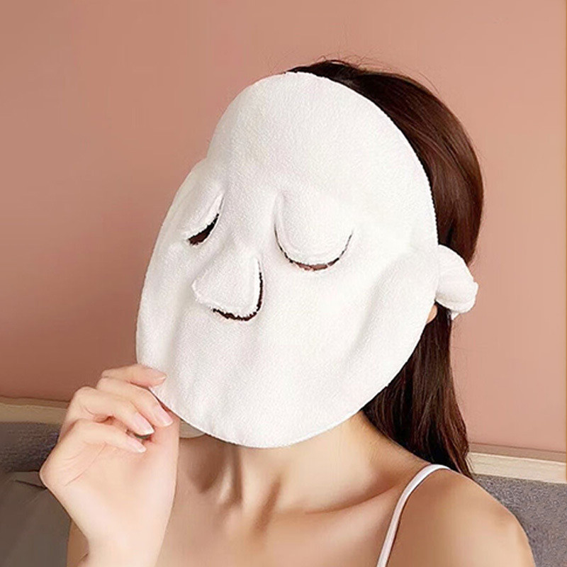 Hot Tissue Mask Cover Steam Face Tissue Face Tissue Beauty Facial Steam ...