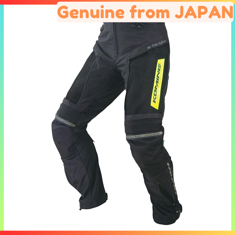KOMINE All-Season Mesh Riding Pants with CE Armor - Full-Body Air ...