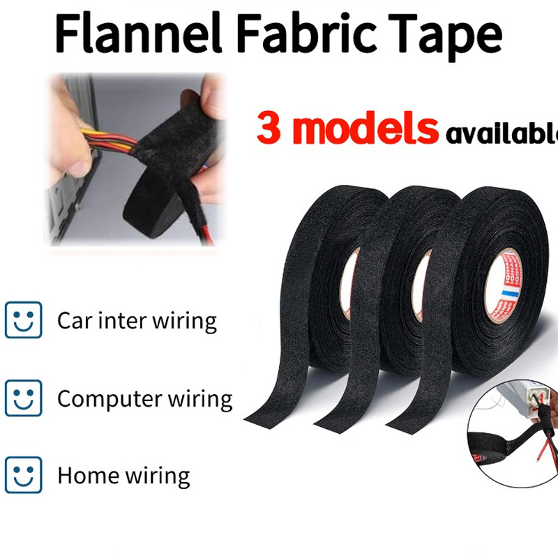 Heavy Duty Adhesive Cloth Automotive Wiring Harness Wire Tape Heat ...