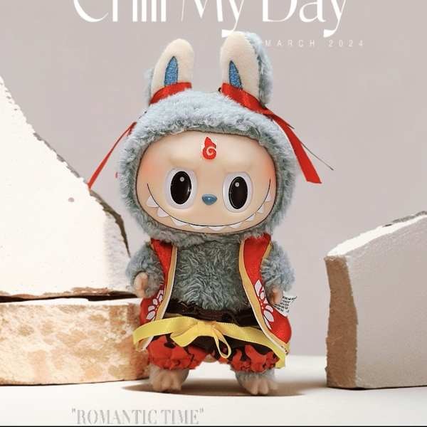 🔥 HOTSELLING 🔥 2025 Labubu changing clothes 拉布布哪咤娃衣 Nezha Labubu Doll ...