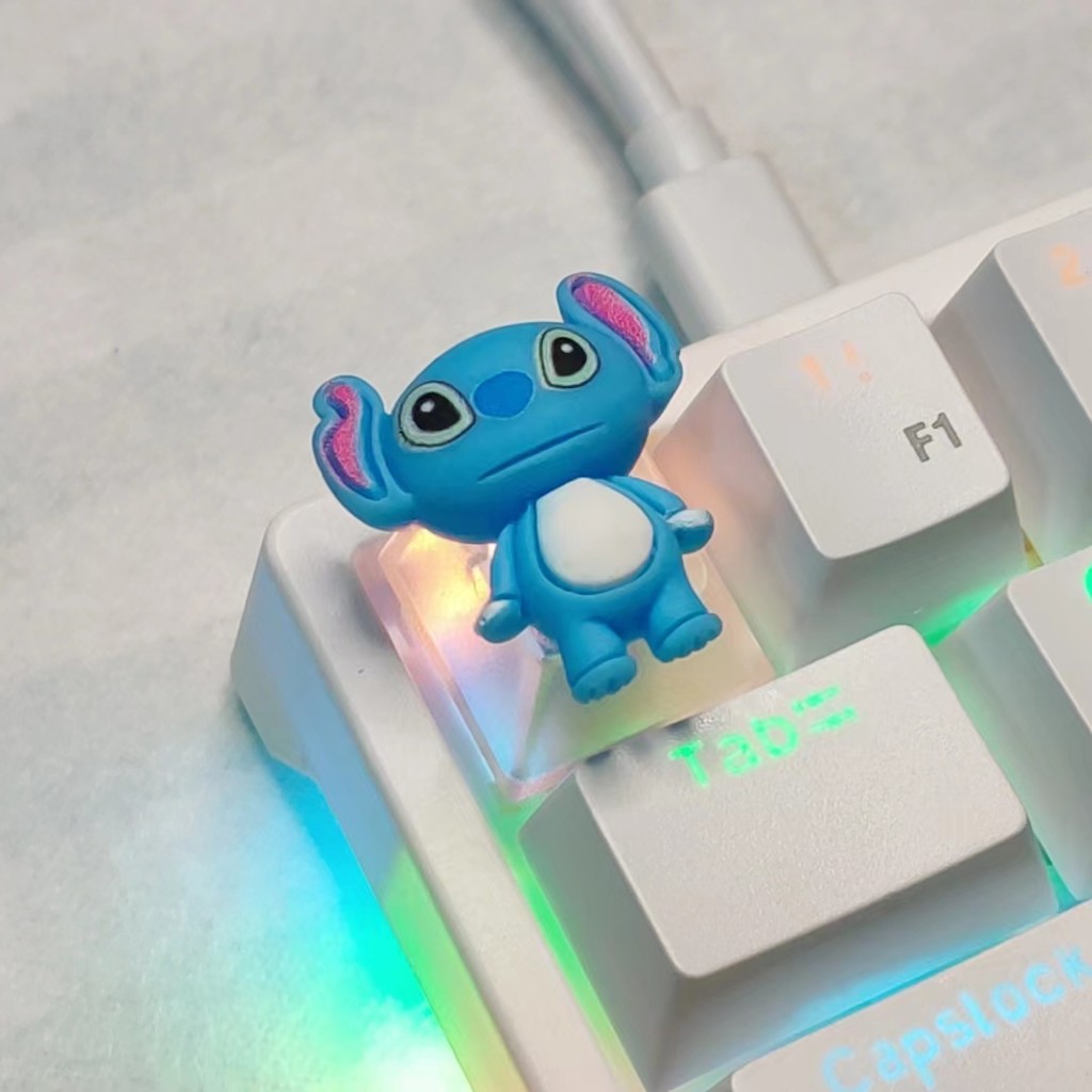 Handmade Keycap Stitch Translucent Mechanical Keyboard Keycap Ready ...