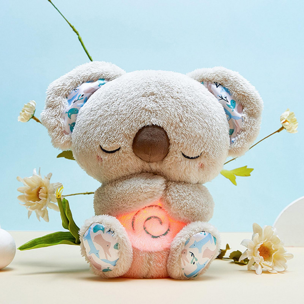 YL Soothing Koala Bear , Animal Doll with Sensory Music Lights and ...