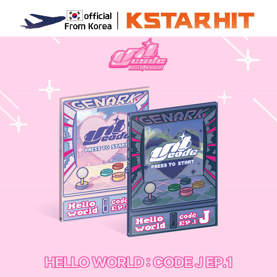 UNICODE - HELLO WORLD CODE J. EP 1 (1st mini album) | Shopee Malaysia