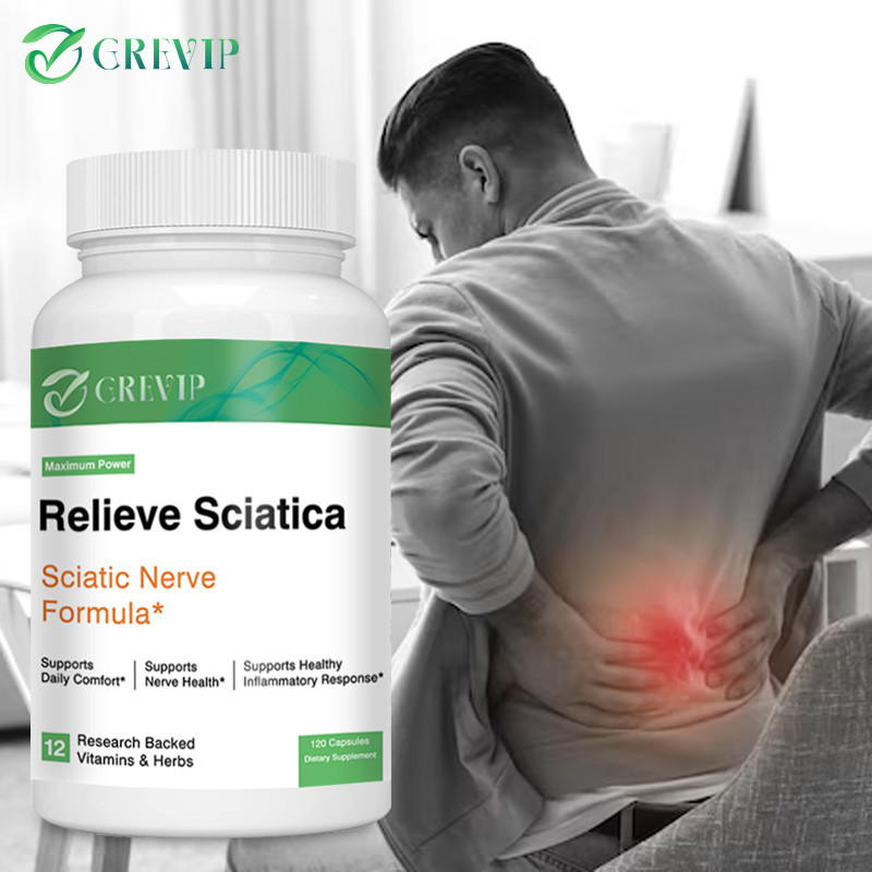 GREVIP Sciatic Nerve Health Support - With Alpha Palm, Pea, Vitamin B ...