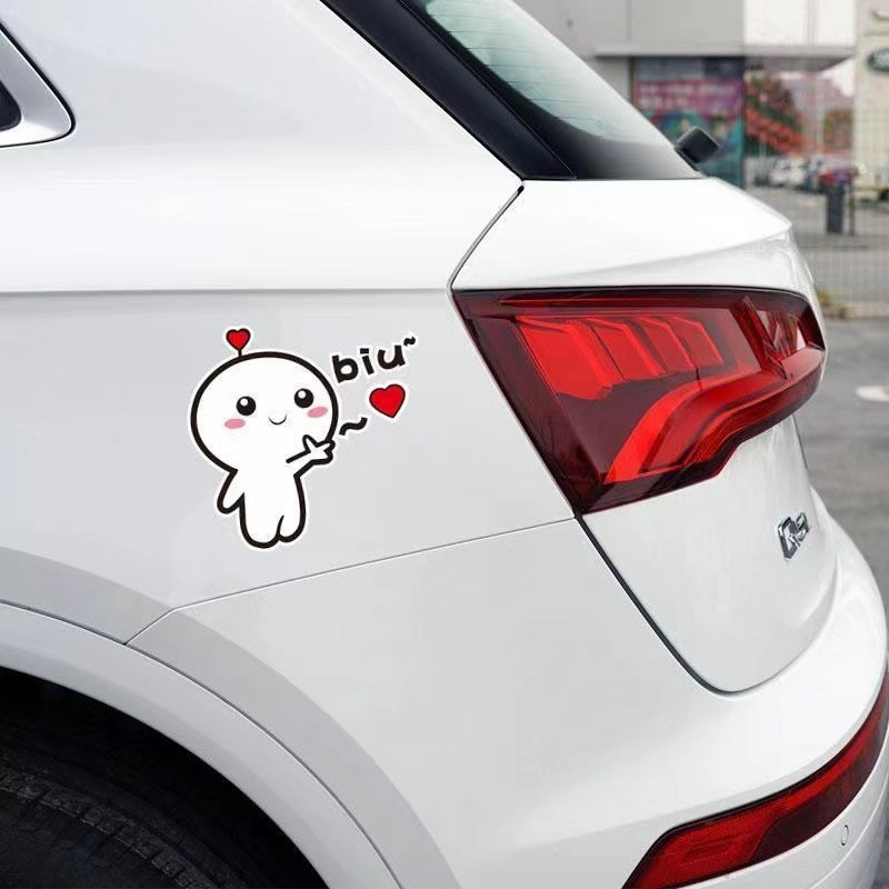 HL Car Fuel Tank Lid Sticker Personalized Funny 95 Fuel Number Reminder ...