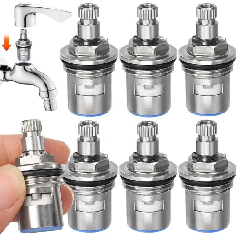 Stainless Steel Tap Valve Core - Faucet Cartridges Quarter Turn ...
