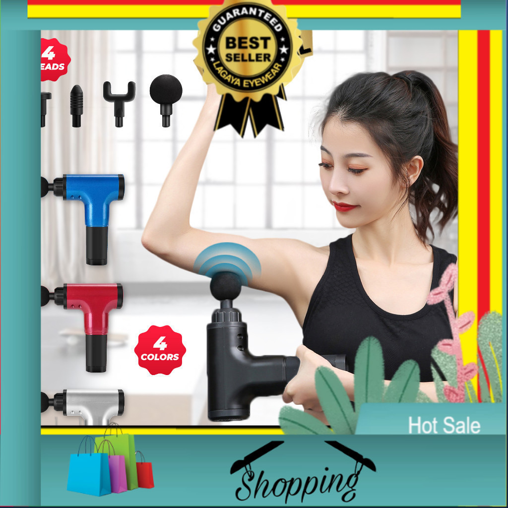 TIMELINESHOP Mini Muscle Massage Gun Compact and Silent Portable Muscle ...