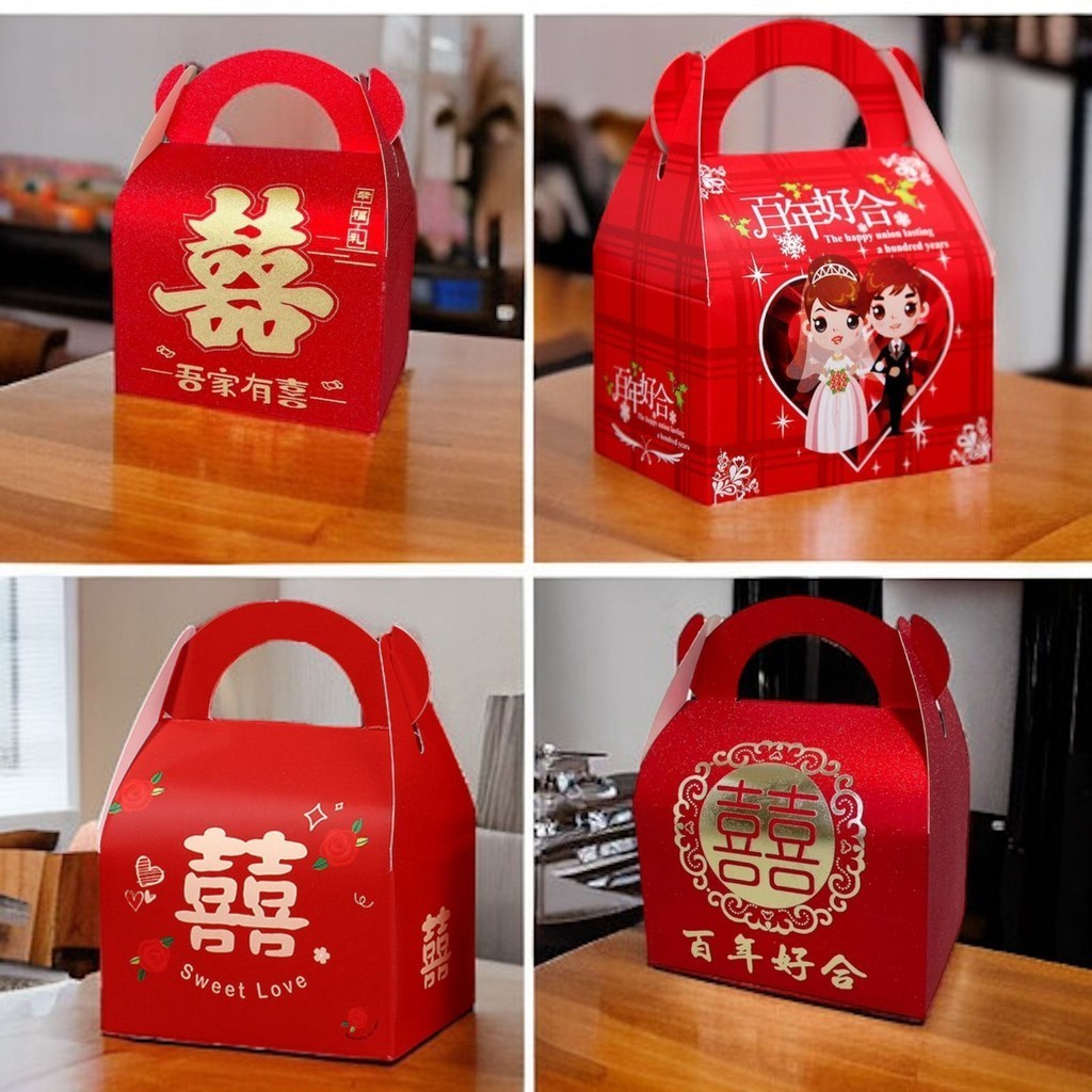 Hampers BOX SHUANGXI CANDY BOX TOWEL SOUVENIR SANGJIT CANDY BOX TEAPAI ...