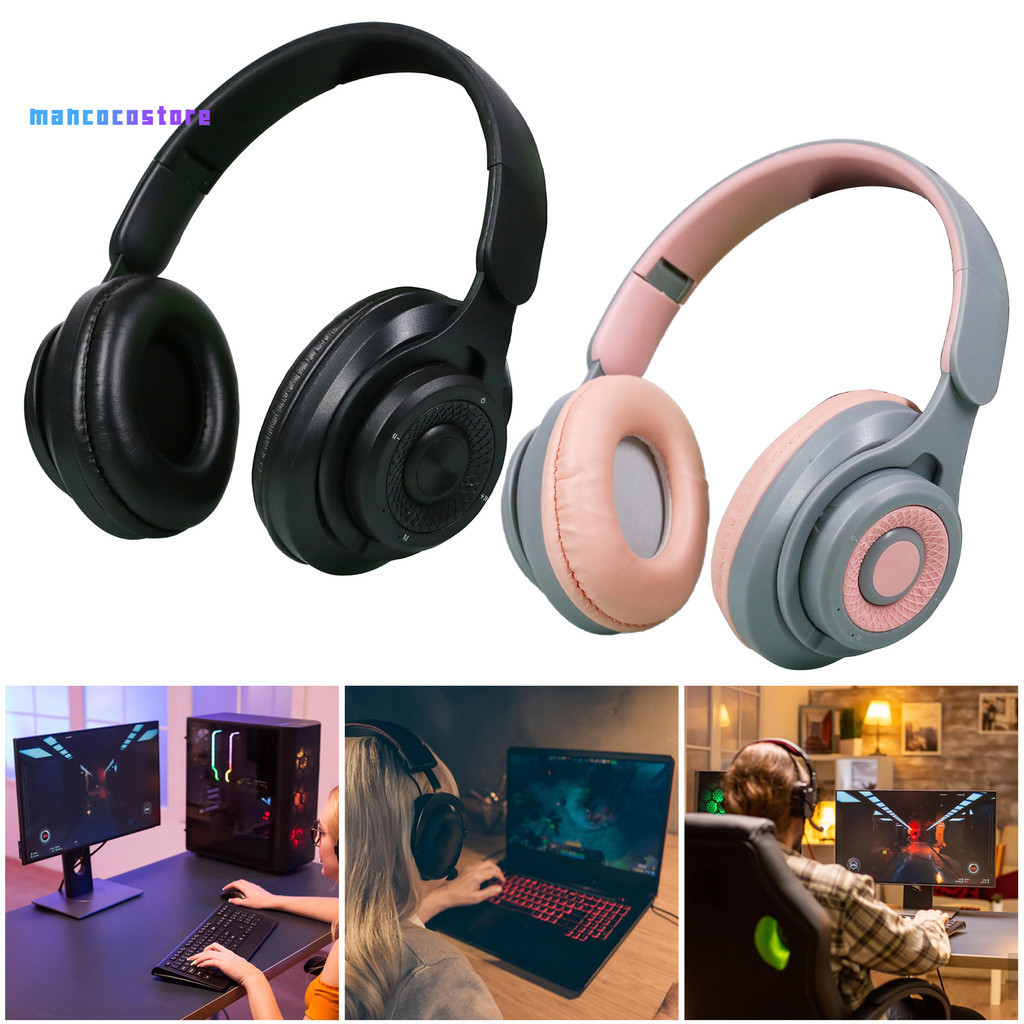 [MAN]Foldable Wireless Headphones HiFi Sound Fast Charging Noise ...