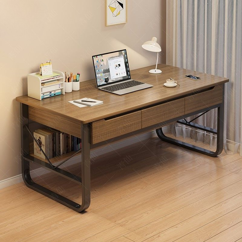 Desk with drawer home student study desk writing desk bedroom simple ...