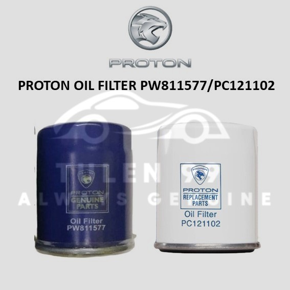 Proton Engine Oil Filter PW811577 / PC121102 For Saga BLM / GEN 2 / FLX ...