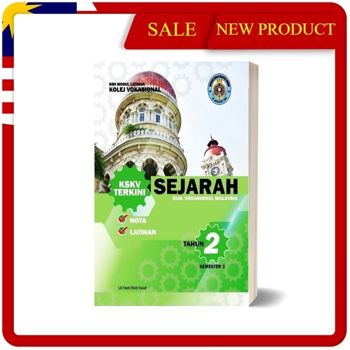Siri Modul Latihan Kolej Vokasional: Sejarah Tahun 2 Semester 3 | Shopee Malaysia