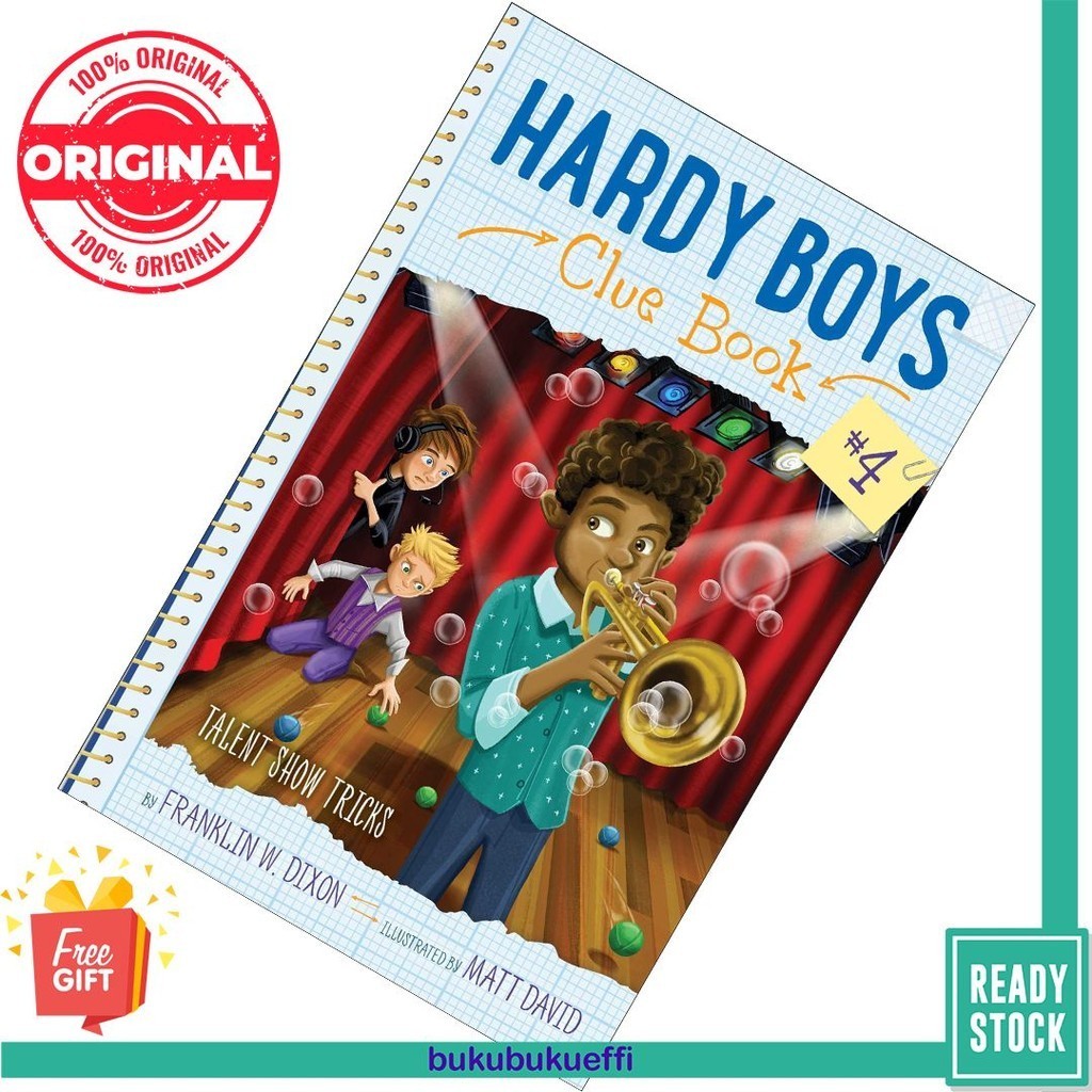 Talent Show Tricks (Hardy Boys Clue Book #4) by Franklin W. Dixon, Matt ...