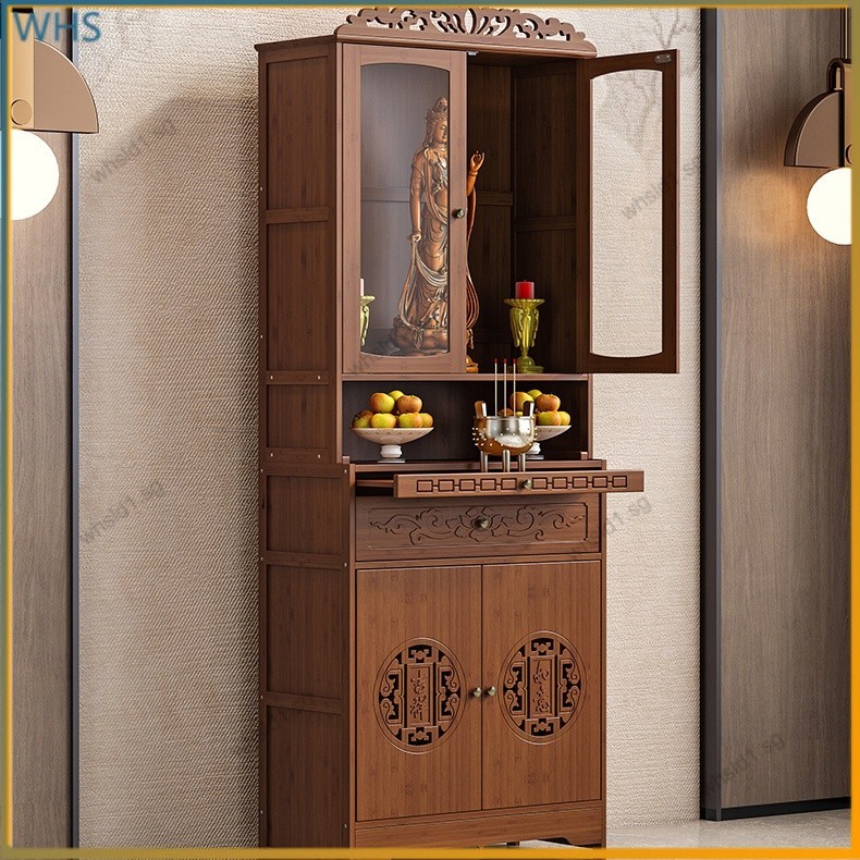 Buddha altar table Buddha cabinet standing cabinet Buddha table deity ...