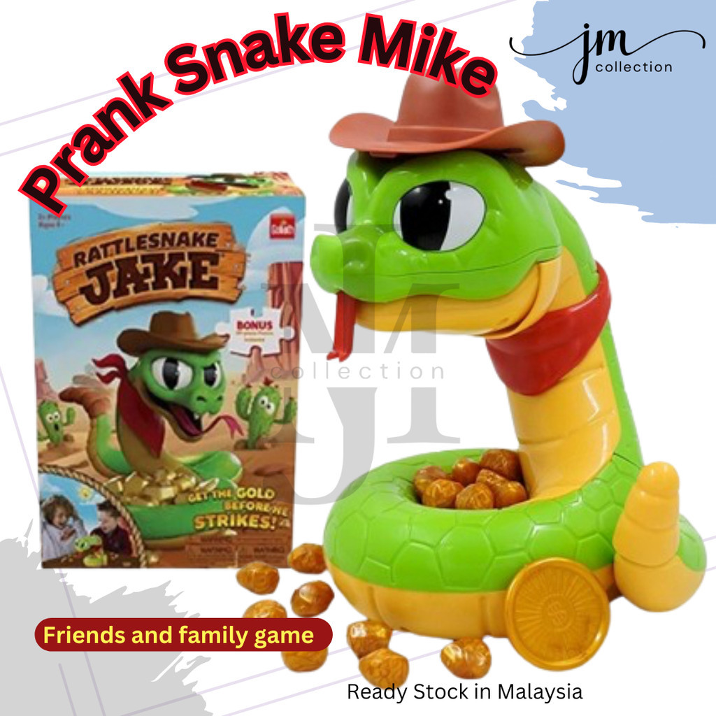 Ready Stock !!! 💥Prank Snake Mike💥 Electric Tricky and Scary ...