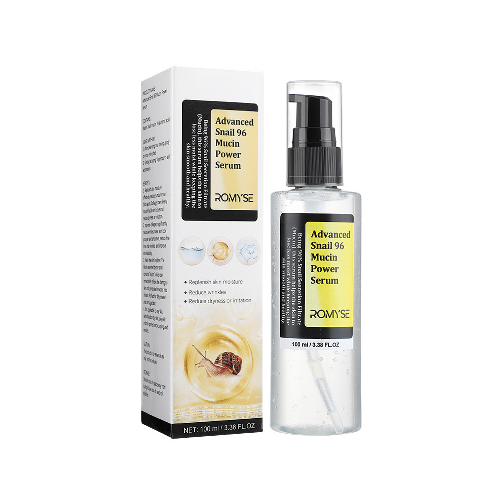 Advanced Snail 96 Mucin Power Essence Collagen Serum Snail Mucus Repair ...