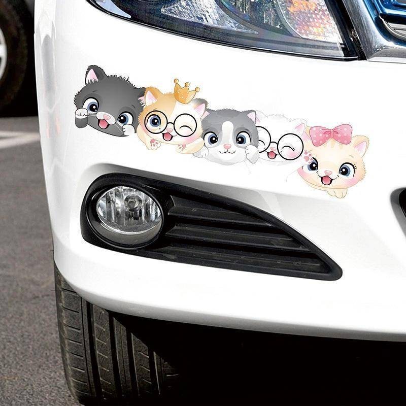 Rear Car Sticker Scar Sticker, Car Sticker, Long Strip Covering Scratch ...