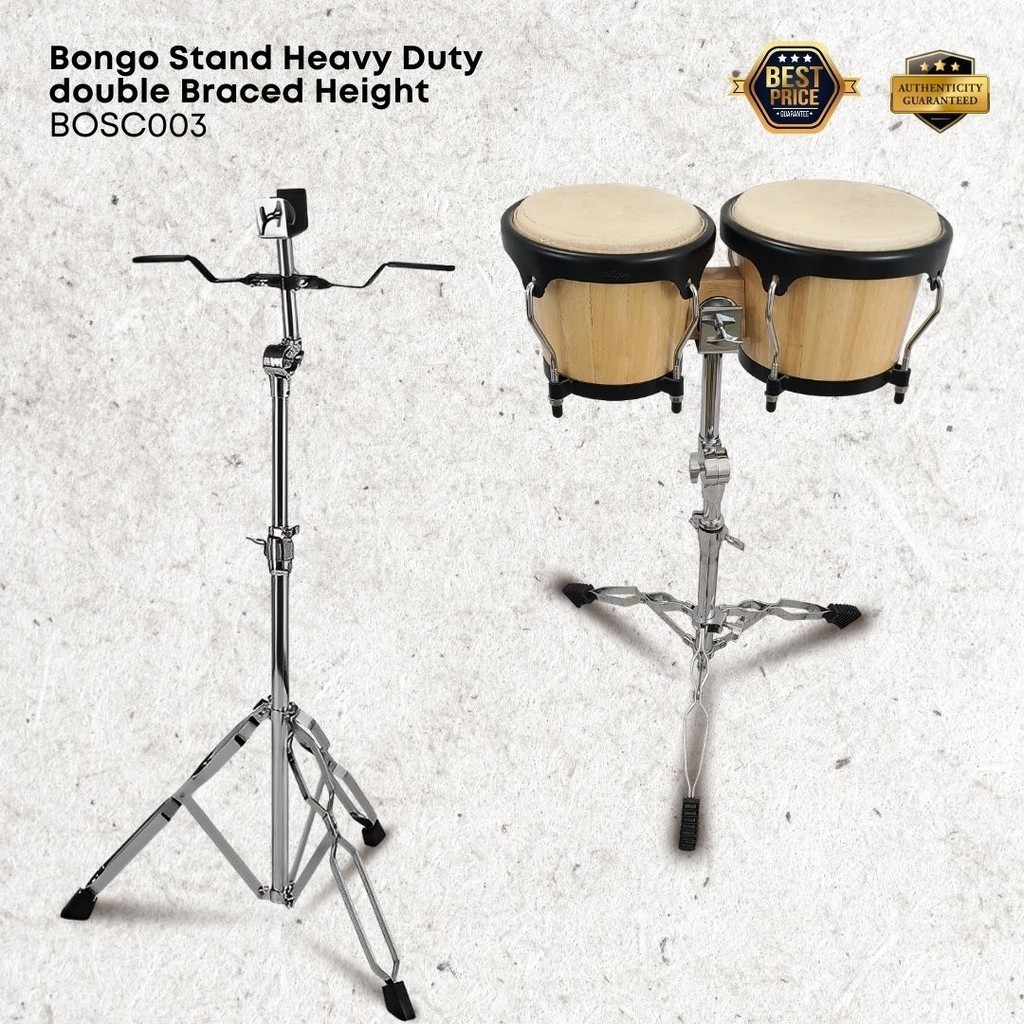 Bongo Stand Heavy Duty DBL Braced Height - BOSC003 | Shopee Malaysia