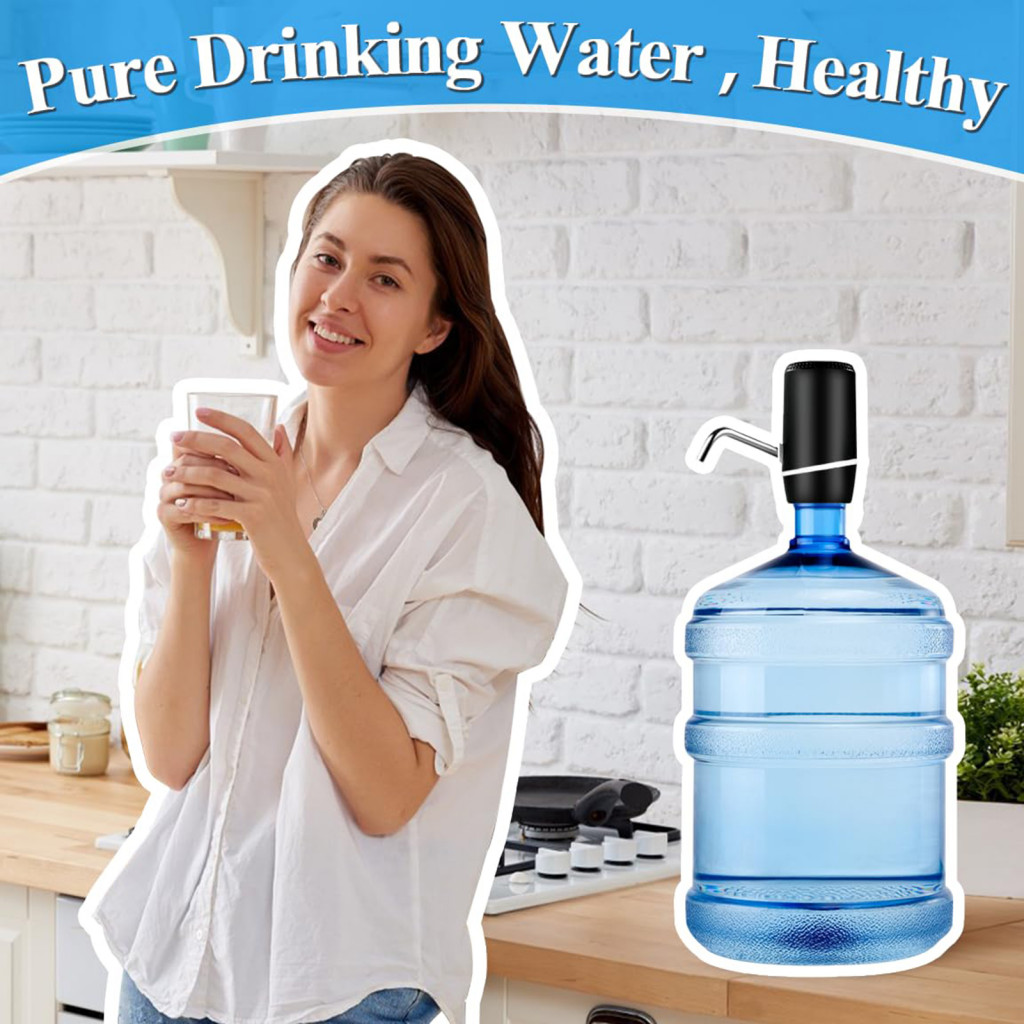 Rechargeable Water Dispenser Usb Charging Water Pump Portable Electric ...