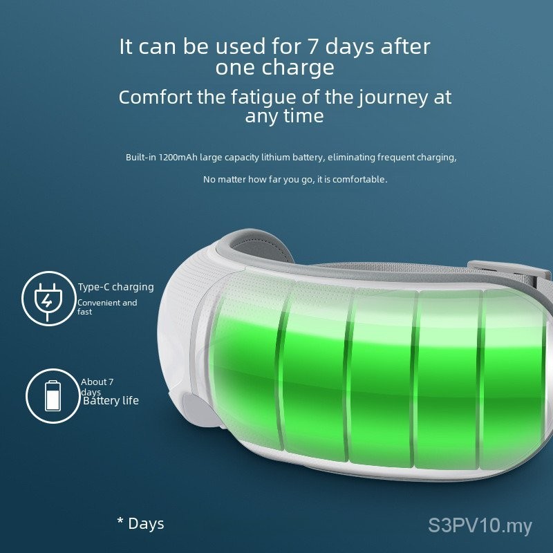 New Style Eye Massager Eye Protection Smart Massager Household Electric Hot Compress Massage Eye