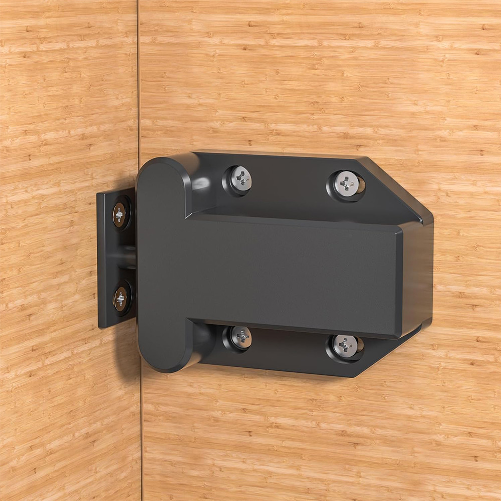 5pcs, Cabinet Push Latch, Push to Open Catch Lock, Rebound Self-Locking ...