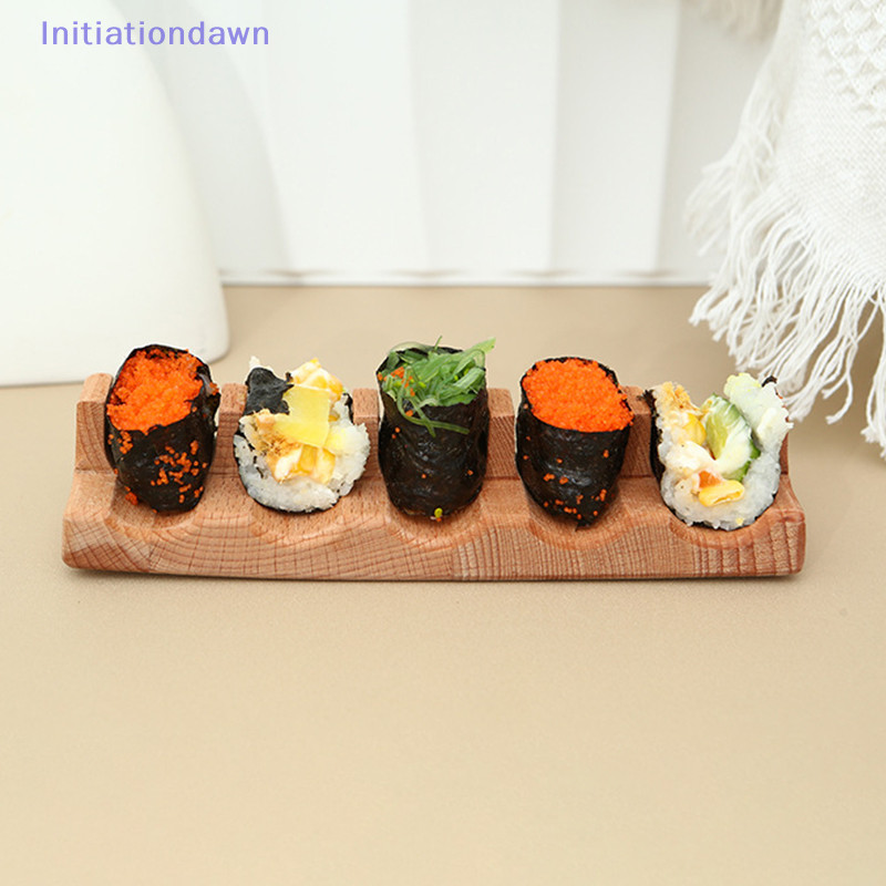 [Initiationdawn] Japanese Sushi Rack Snack Food Holder Sushi Boat ...