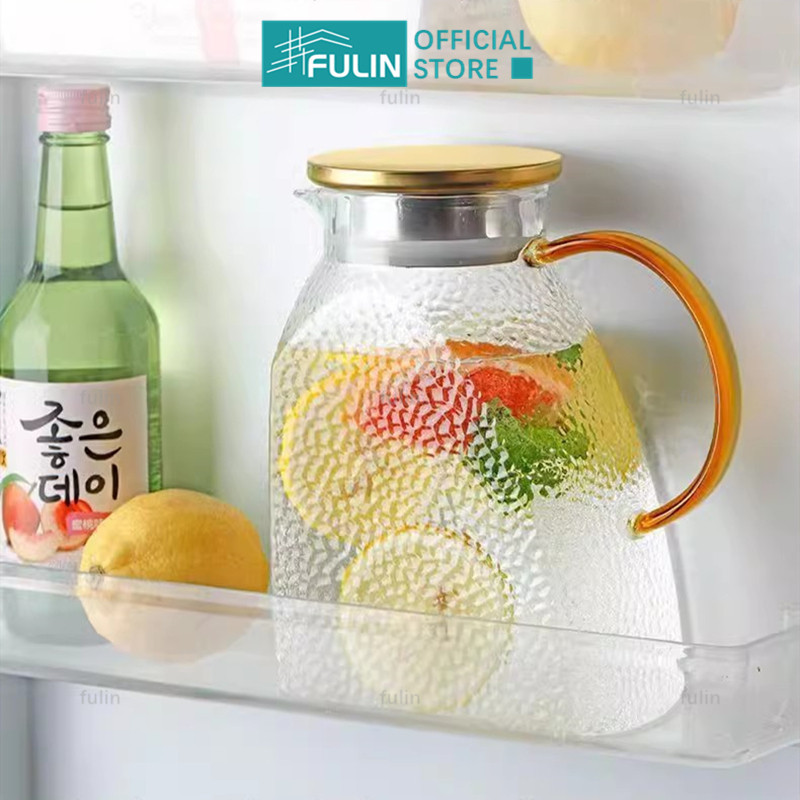 Water Kettle Juice Jug Refrigerator Fruit Drink Pot Heat Resistant ...
