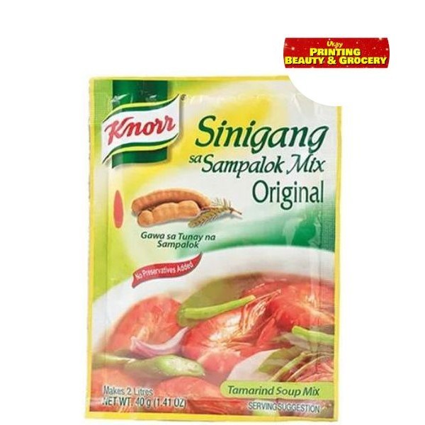 Knorr Sinigang Sa Sampalok Soup Mix With Tamarind 40g Filipino Favorite | Shopee Malaysia