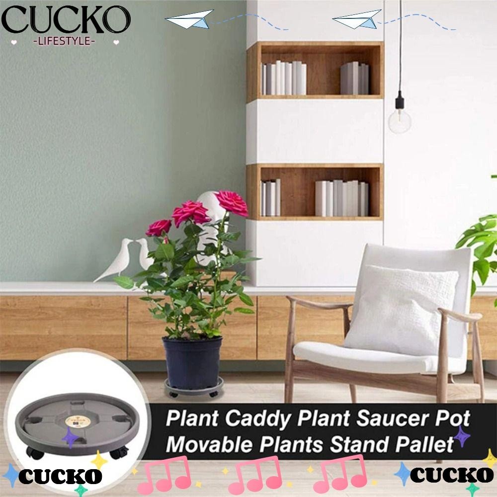 CUCKO Flower Pot Wheels, with Water Connection Movable Flower Pot Stand ...