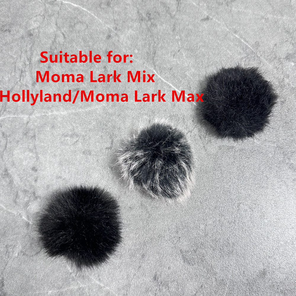 Furry Windscreen for Moma Hollyland Lark MIX MAX Wireless Microphone ...