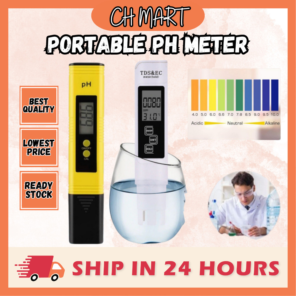 Digital LCD Water Purity TDS EC Meter Temperature Tester Pen Monitor ...