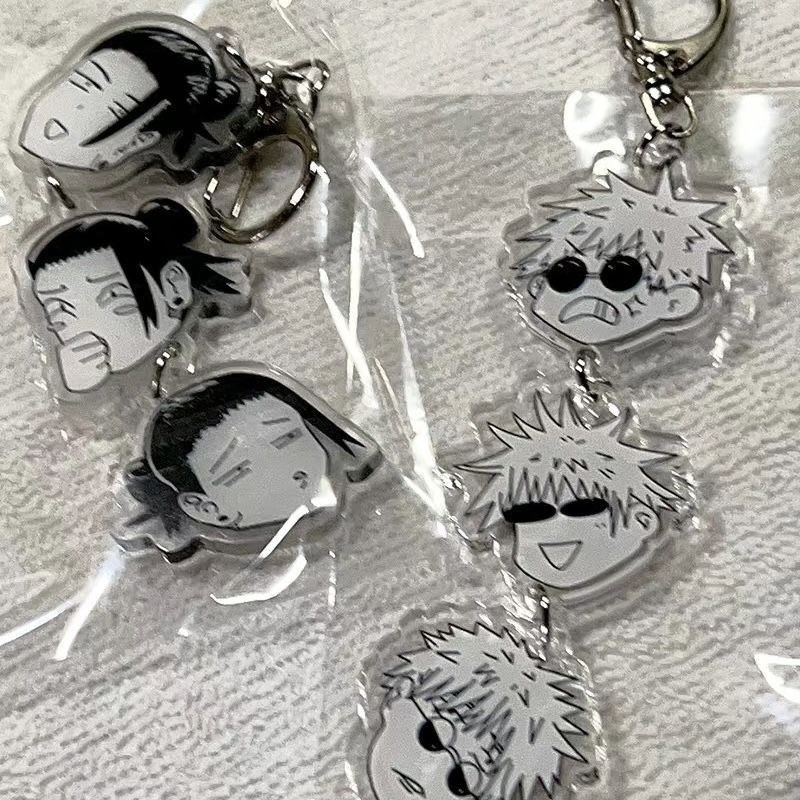 Jujutsu Kaisen String Keychain Gojo Suguru Satoru Acrylic Bag Pendant ...