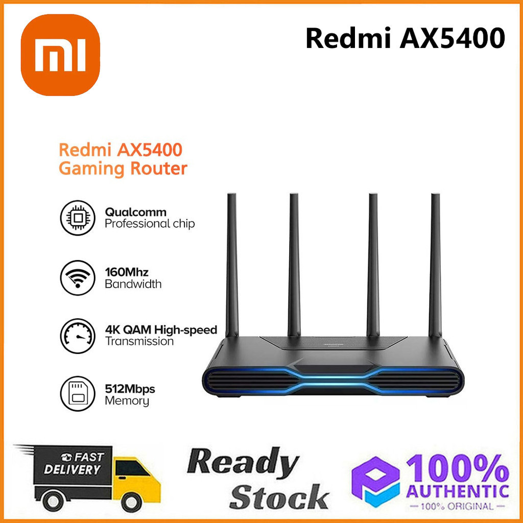 Original Xiaomi Redmi AX5400 Gaming Router Advanced | Shopee Malaysia