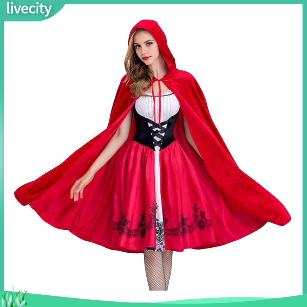 livecity| Mysterious Role Play Outfit Halloween Costume Set Little ...