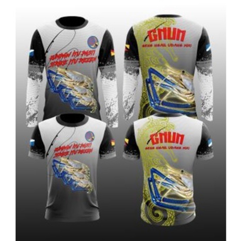 MALAYSIA 2024 fashion ANGLER Microfiber Jersey () Fishing Shirt Mancing ...