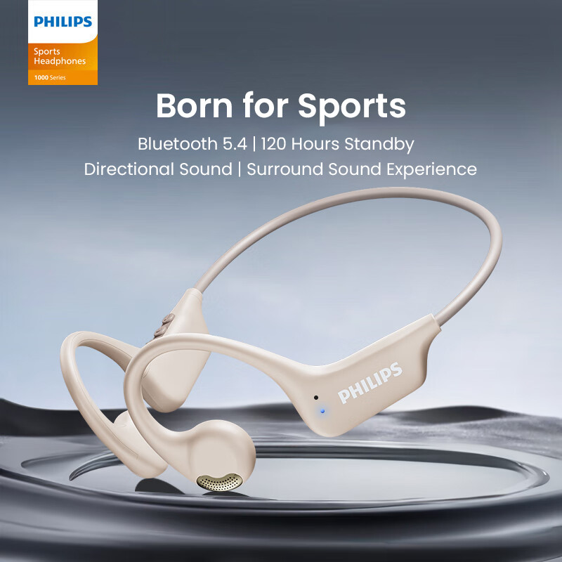 Philips TAA1708 Headsets Open-Ear Bone Conduction Sports Headphones ...