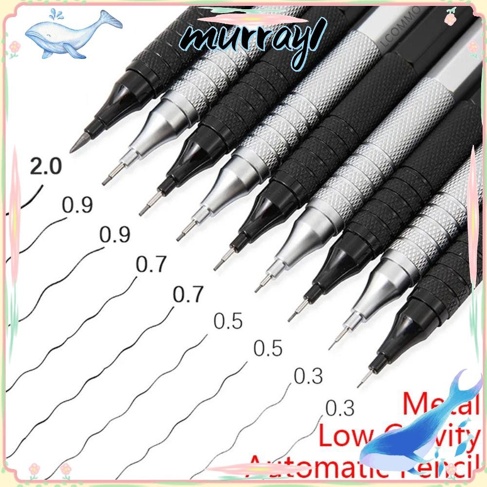 MURRAY1 Mechanical Pencil, Stationery Metal Automatic Pencil ...