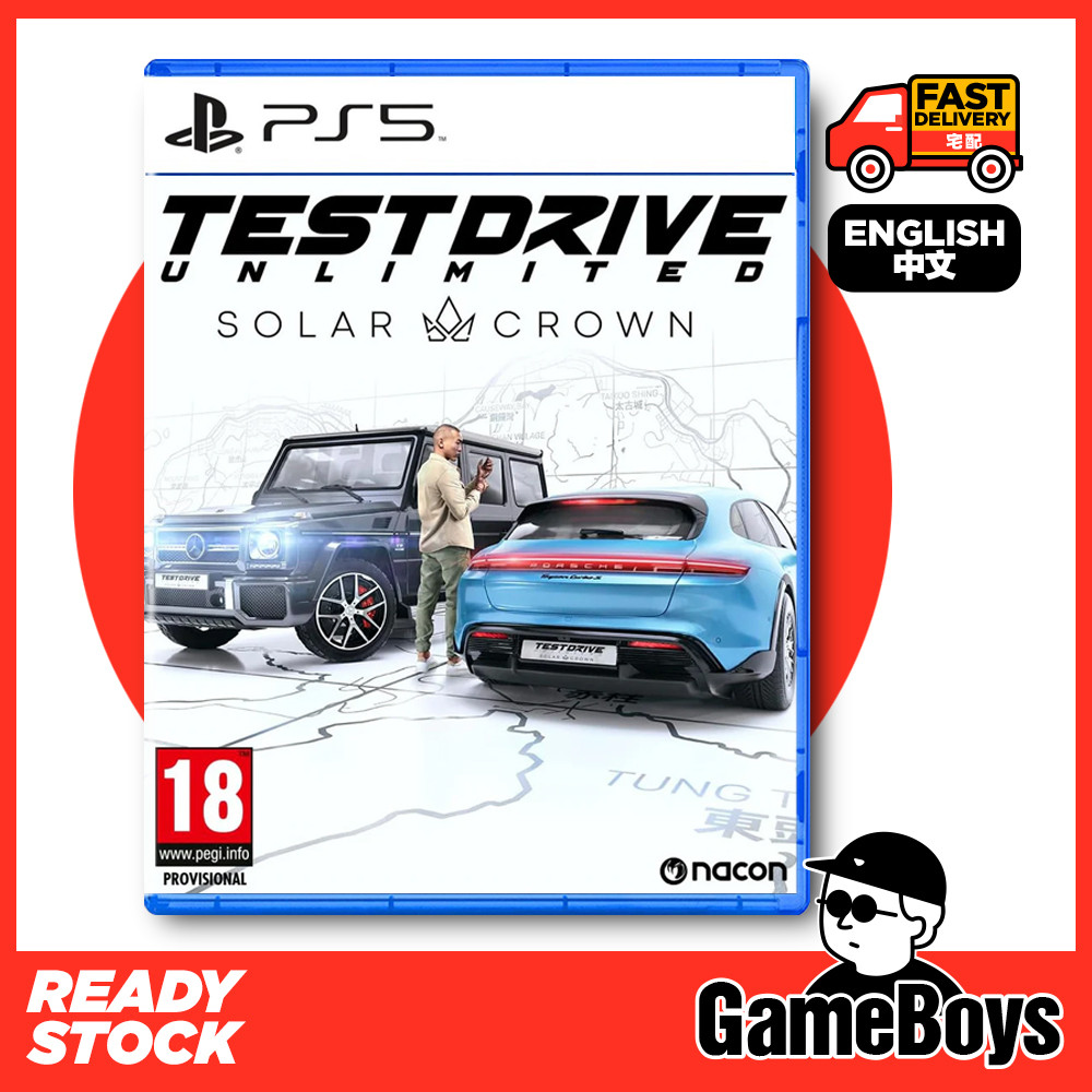 PS5 Test Drive Unlimited Solar Crown [R2/中文/Eng] | Shopee Malaysia