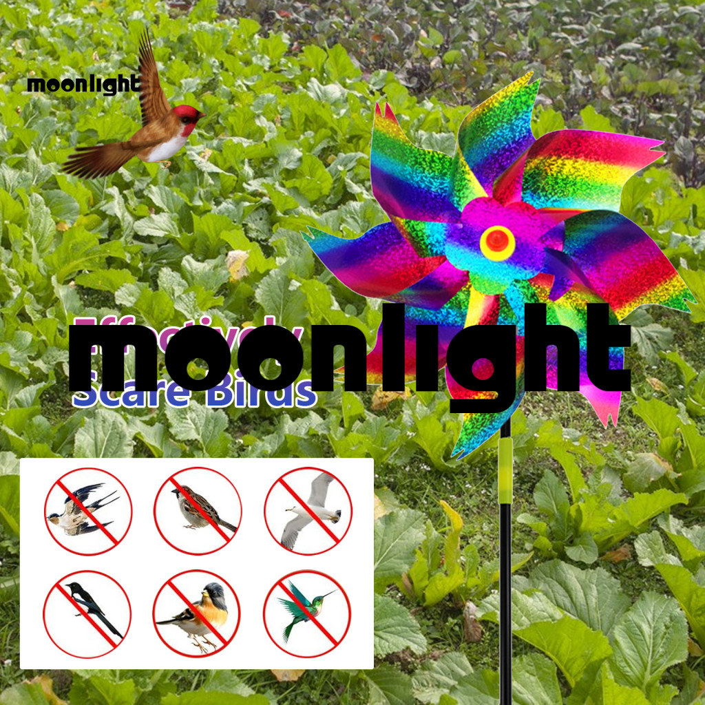 MO Garden Spinner Scare Device Farm Protection Bird Scare Device ...