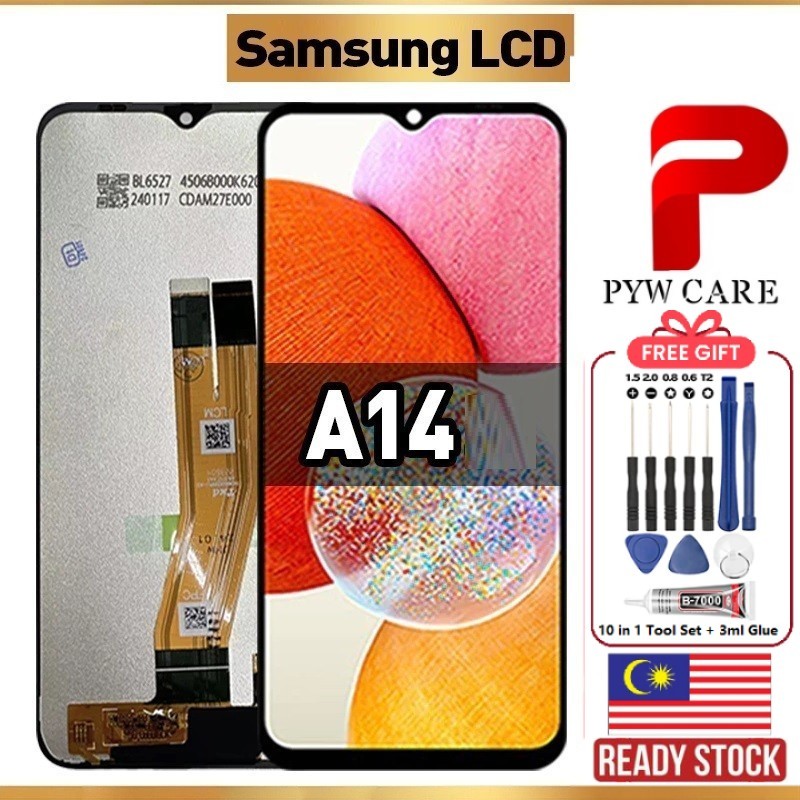 LCD Screen Compatible For Samsung A14 4G / Samsung A14 5G LCD Screen ...