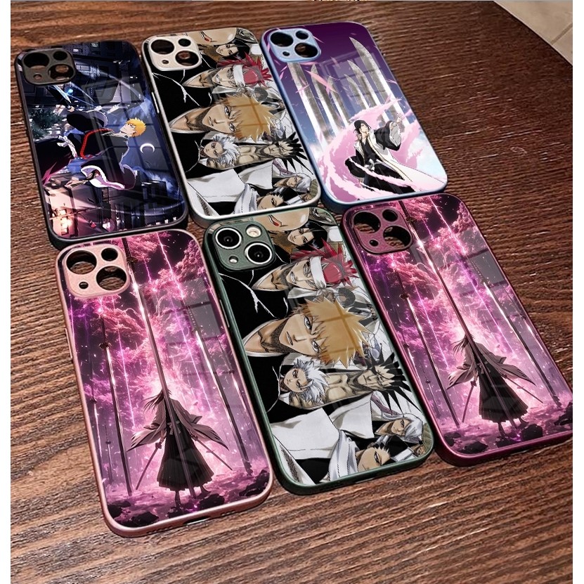 bleach anime Tempered glass phone case for Samsung Galaxy S24 Plus S20 ...