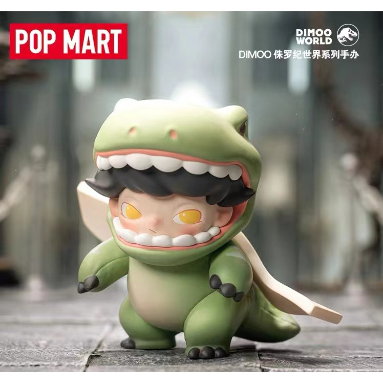 [secret] POPMART DIMOO Jurassic World Series Figure-Made Mystery Box ...