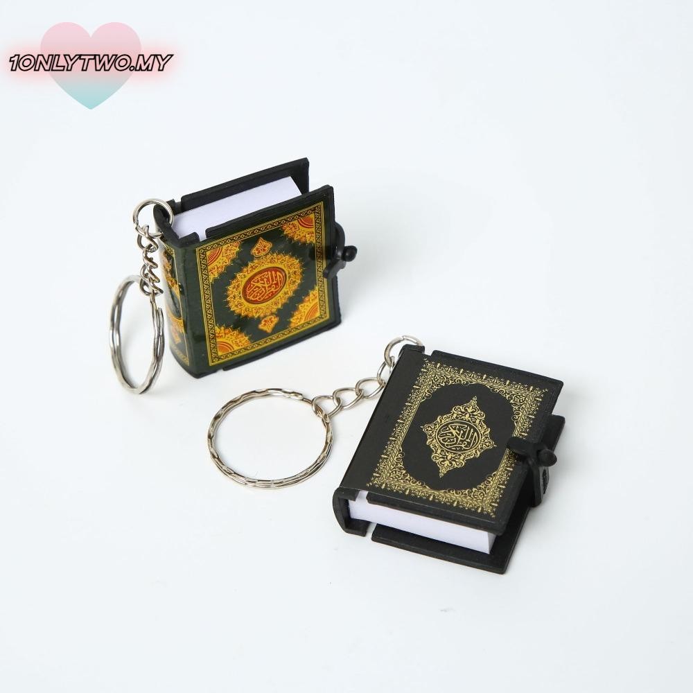 1ONLYTWO Religious Jewelry, Ark Quran Book Creative Mini Keychain ...