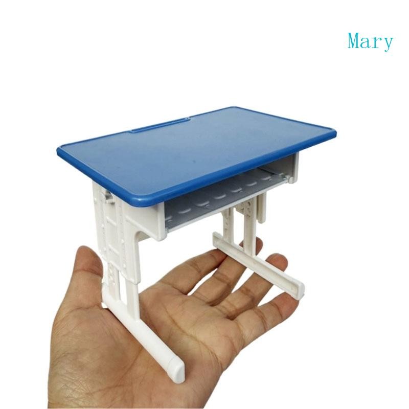 Mary Desk and Chair Model Desk Dollhouses School Scene Realistic ...