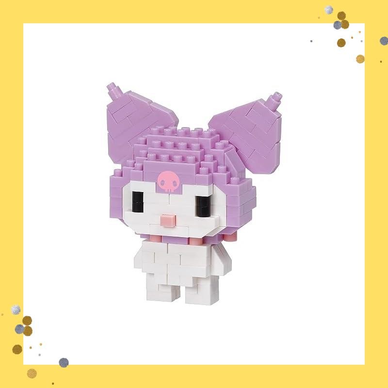 Kawada Nanoblock Sanrio Characters Kuromi 160 pieces, 12 years old and up NBCC_179 | Shopee Malaysia