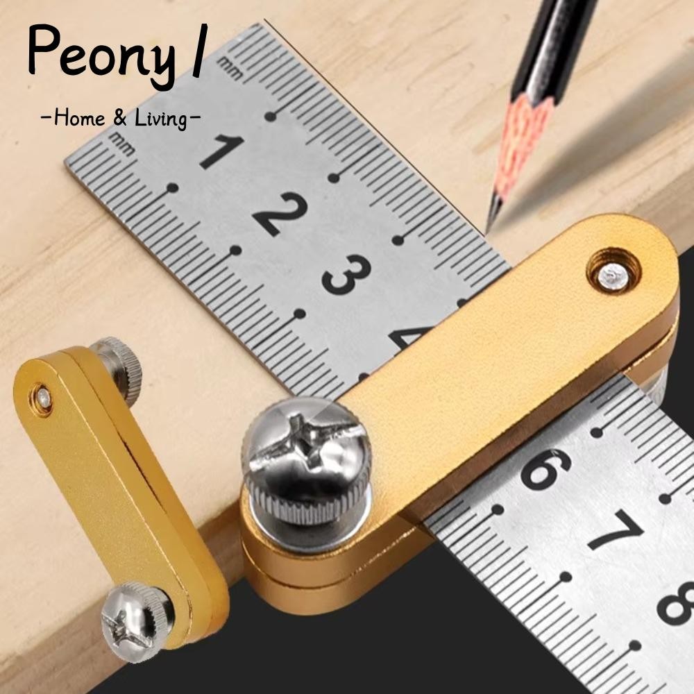 PEONY1 Scriber Measurement Tool, Positioning Block Stop Carpentry Steel ...