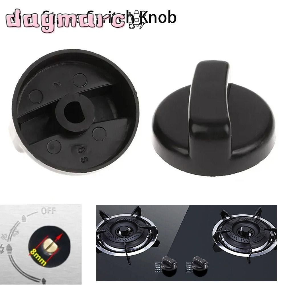 DAGMARC 1/2/5Pcs Gas Stove Cooker Control Knob, General Plastic Handle ...